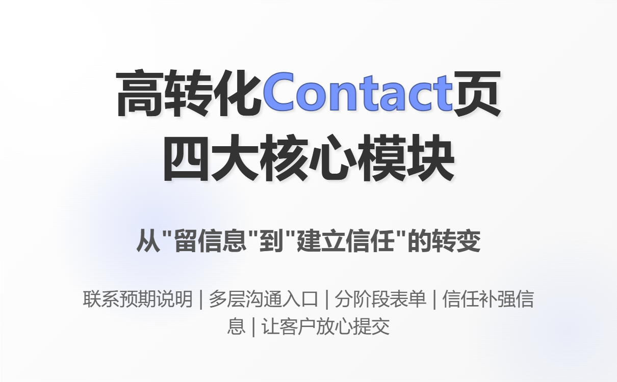 How to design a "Contact Us" page? A complete analysis of hidden ...